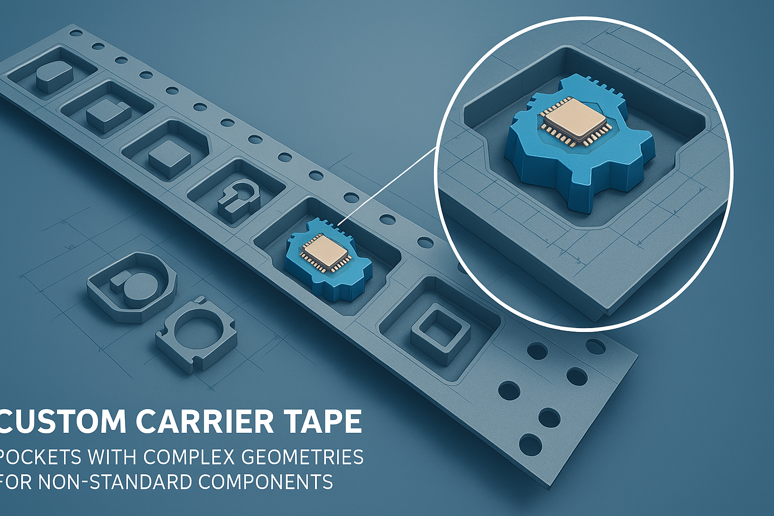 Prototipado de Carrier Tape: Soluciones Personalizadas para Componentes ...